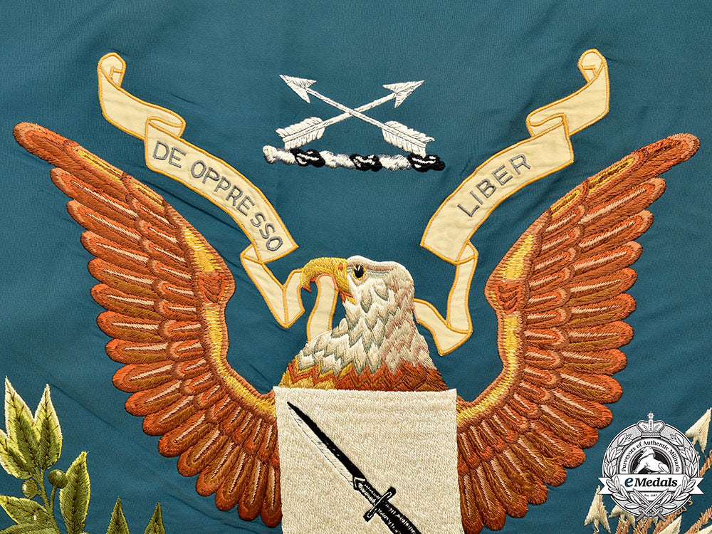 United States. A 5Th Special Forces Group Flag Sent To Vietnam And Lat ...