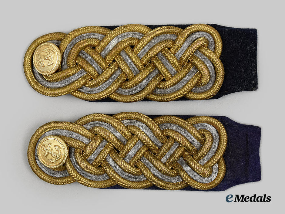 Europe-Germany-Third Reich Insignia-Kriegsmarine-Shoulder Boards – eMedals