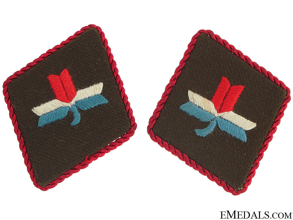 Large Photo Of Pavelic & Mussolini & Collar Tabs – eMedals