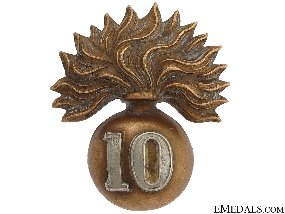 10Th Royal Grenadiers (Toronto) Officers Cap Badge – eMedals