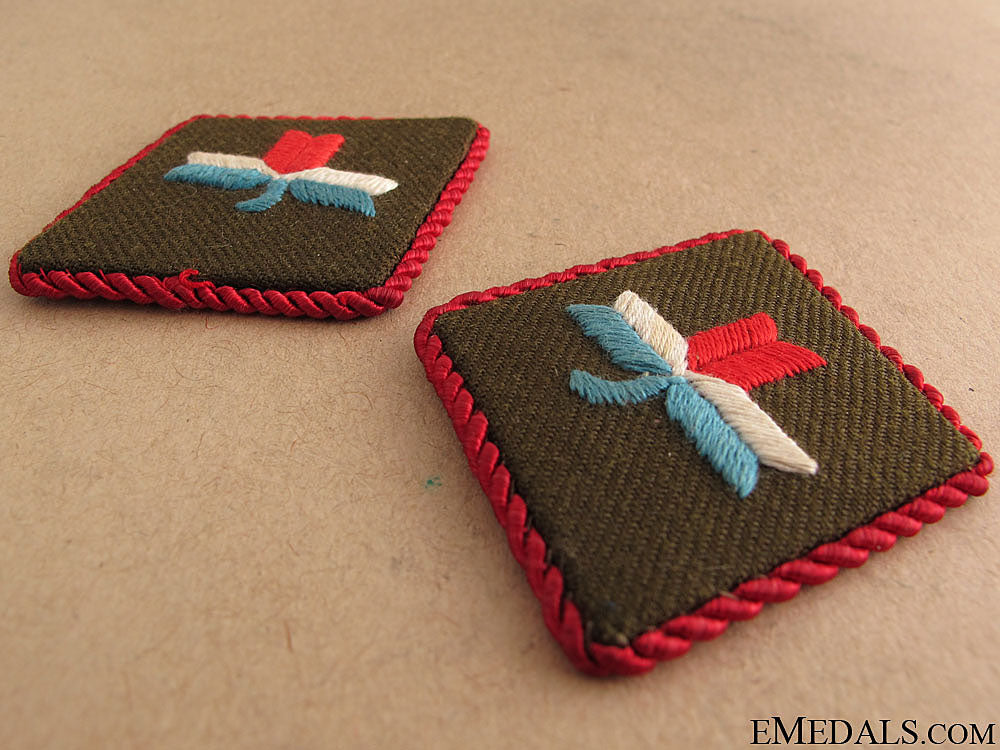 Large Photo Of Pavelic & Mussolini & Collar Tabs – eMedals