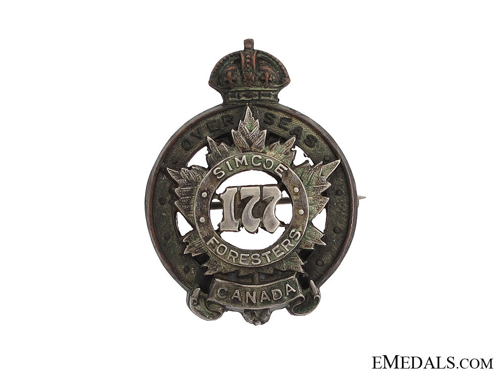 177Th Infantry Battalion Officer's Collar Badge – eMedals