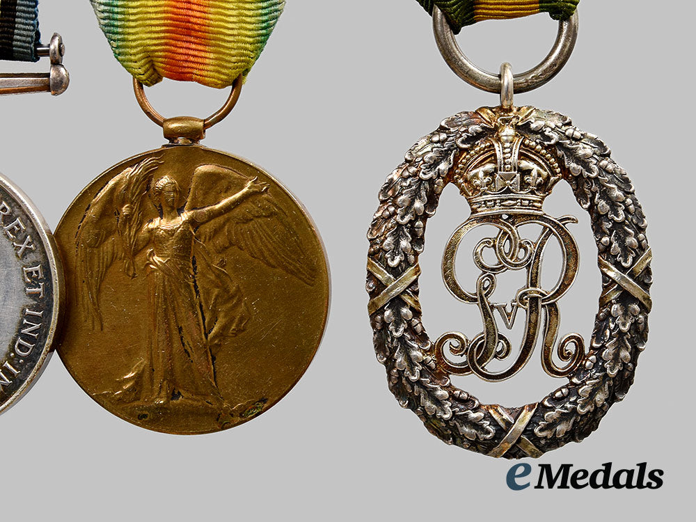 United Kingdom. An Obe & Territorial Medal Bar To Major J.m. Duncan, R ...