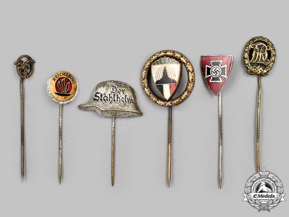 Europe-Germany-Third Reich Stickpins & Ribbon Bars-Stickpins – eMedals