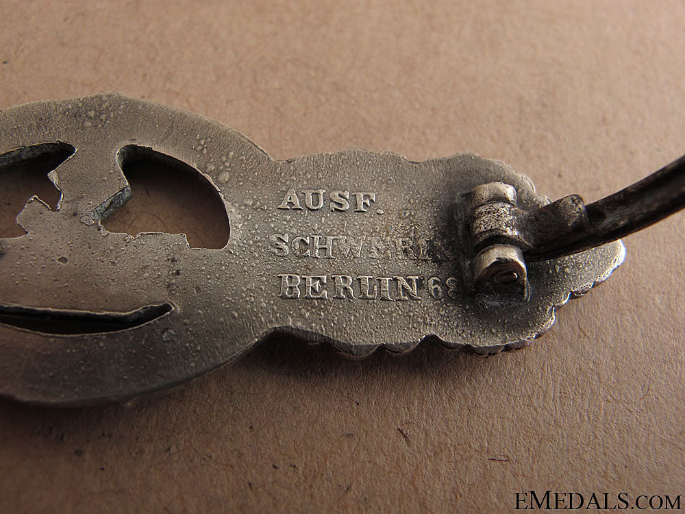 Submarine Clasp – Silver Grade – eMedals