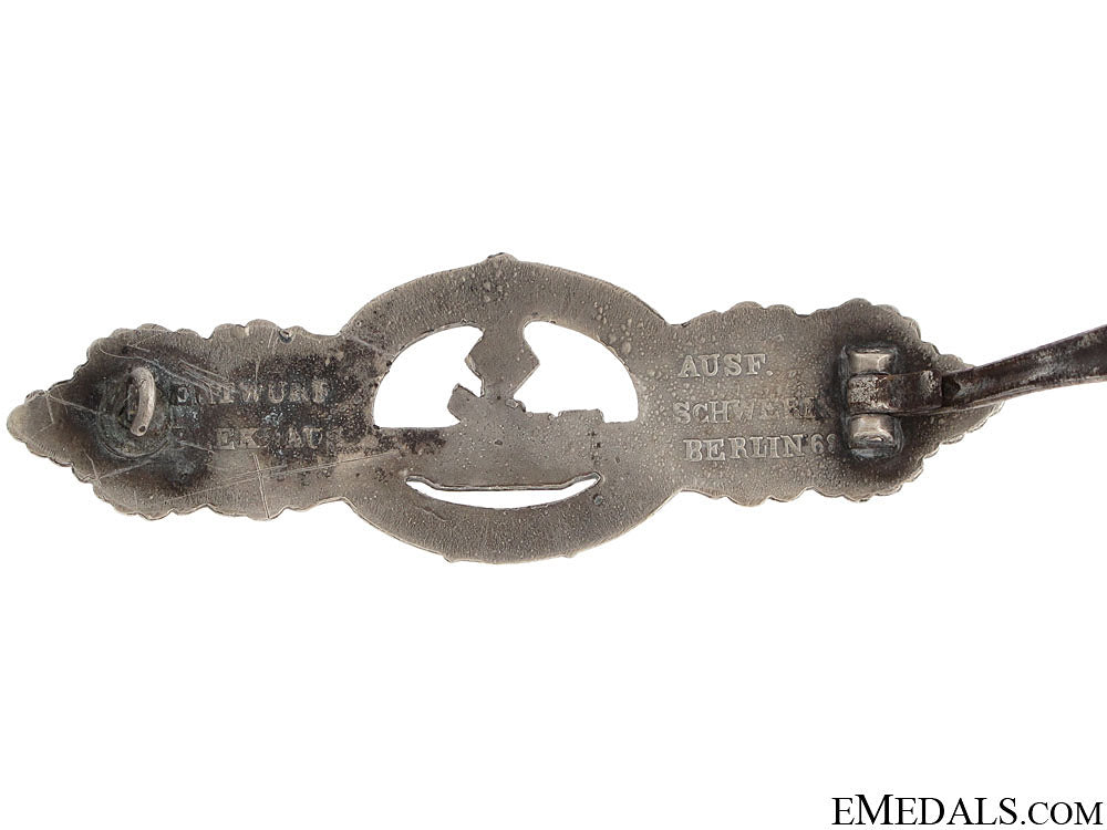 Submarine Clasp – Silver Grade – eMedals