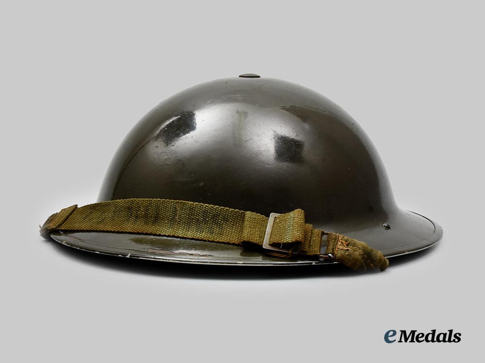 Canada, Commonwealth. A Mark II Brodie Steel Helmet, Type II, Canadian ...