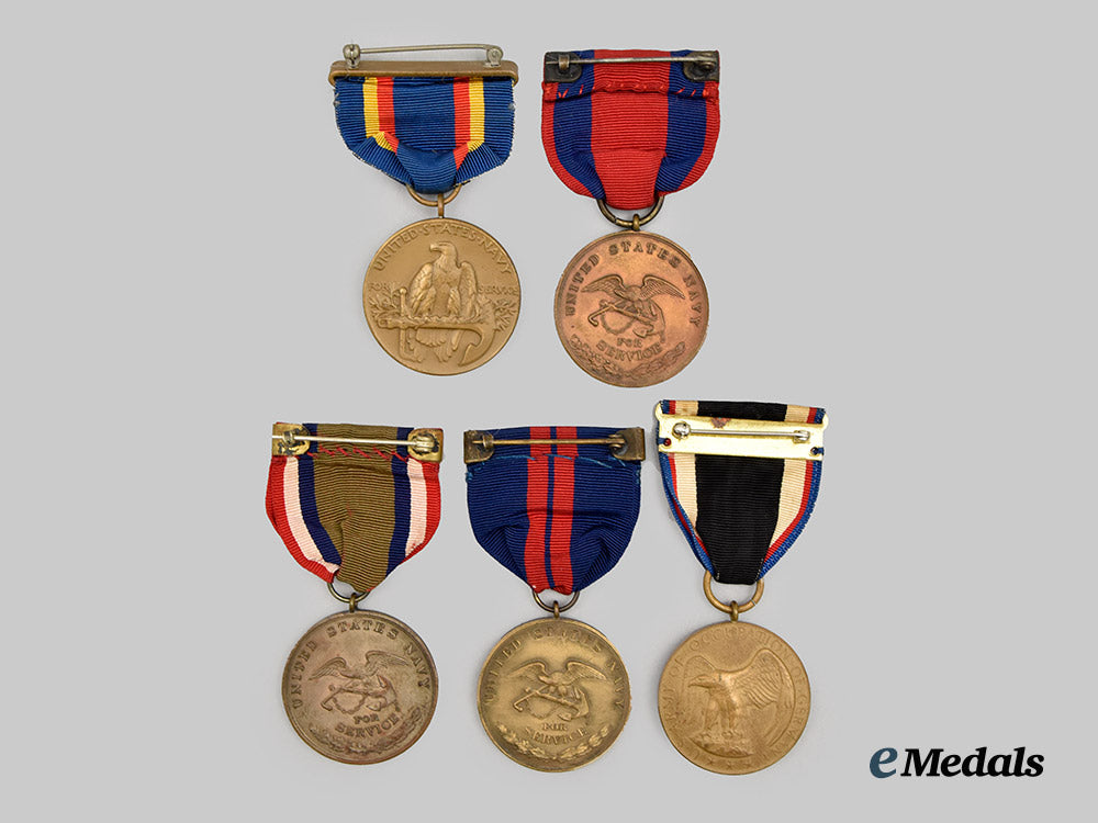 United States. A Lot of Period Campaign Medals & Awards – eMedals
