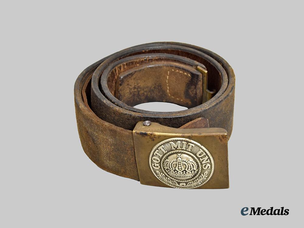 Germany, Imperial. A Heer Belt and Buckle for Enlisted Ranks – eMedals