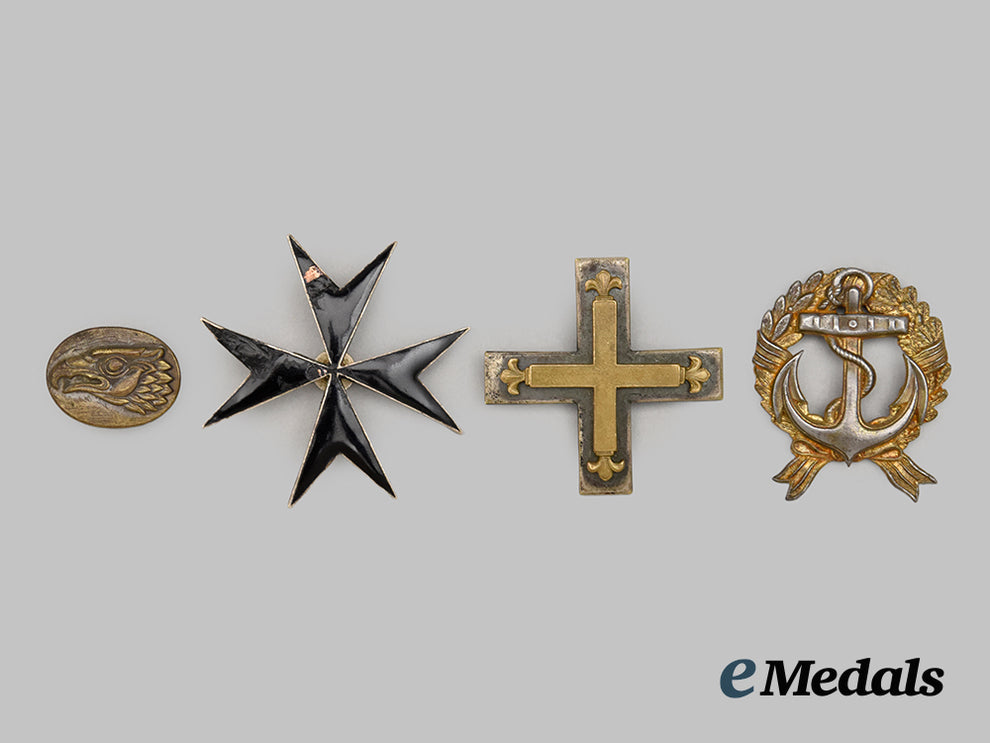 Germany, Freikorps. A Group of Four Freikorps Awards, Badges, and Insi ...