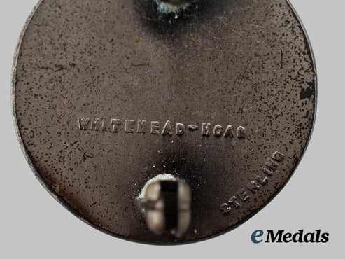 United States. A Rare Silver Manhattan Project Lapel Pin – eMedals