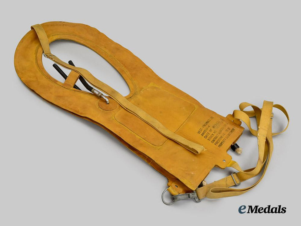 United States. An Air Force “Mae West” Pneumatic Life Preserver Vest ...