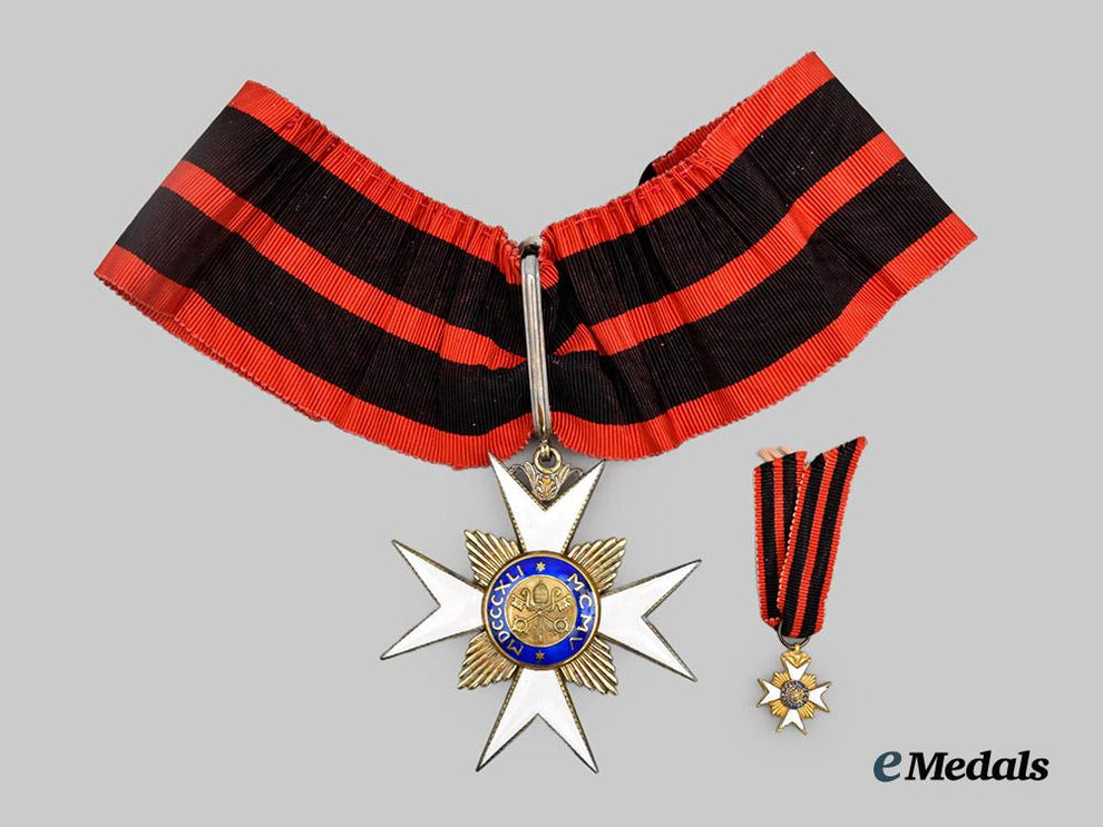Vatican. A Pontifical Equestrian Order of Saint Sylvester, Knight Comm ...