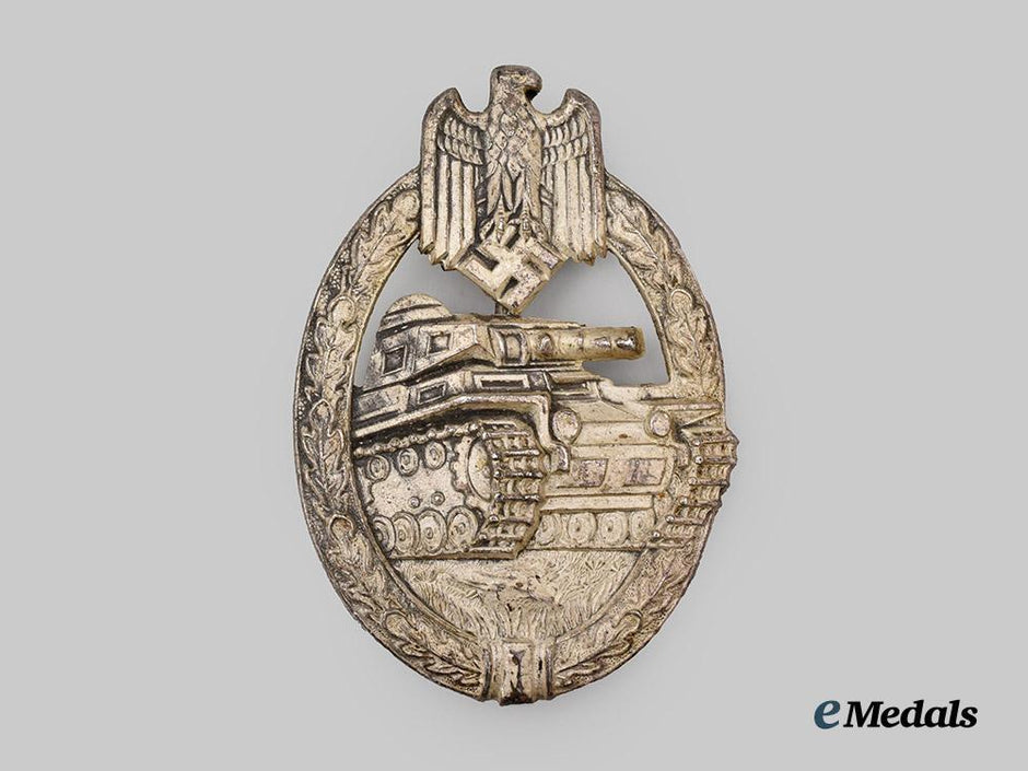 Europe-Germany-Third Reich Army Badges-Panzer Badge – eMedals
