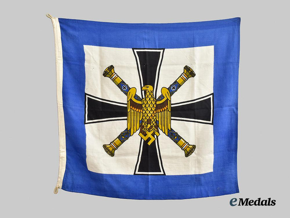 Germany, Kriegsmarine. A Rare Inspector Admiral’s Flag – eMedals