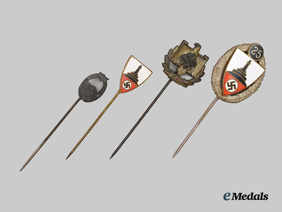 Europe-Germany-Third Reich Stickpins & Ribbon Bars-Stickpins – eMedals