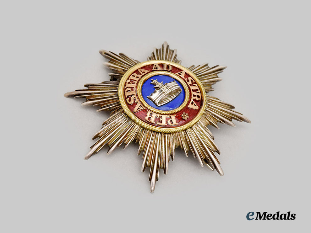 Mecklenburg-Strelitz, Grand Duchy. A Rare Order of the Wendish Crown ...