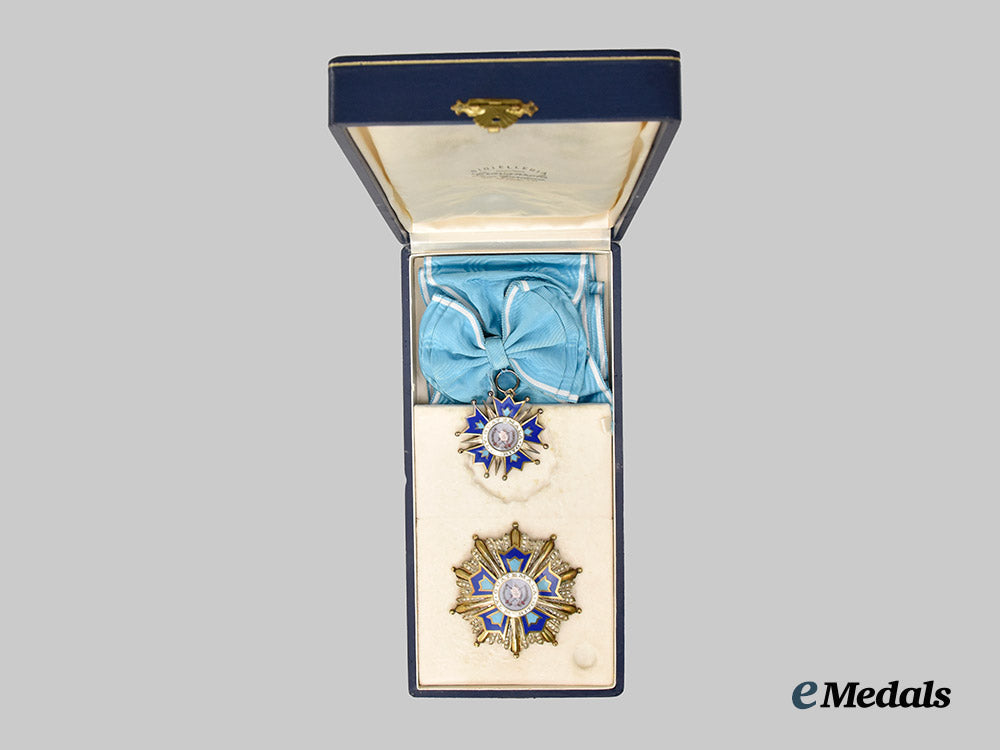 Guatemala. An Order of Quetzal, Grand Cross Set, by Cravanzola, c. 196 ...