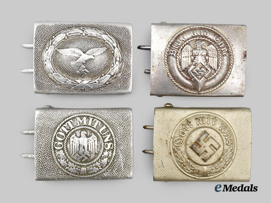 Europe-Germany-Third Reich Belts & Buckles-Police & Reichsbahn & Posts ...