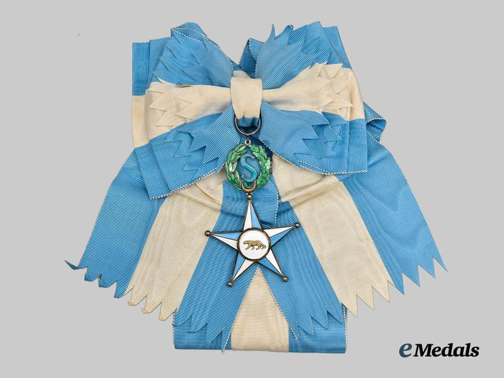 Somalia, Republic. A Scarce Order of the Somali Star, I. Class Grand C ...