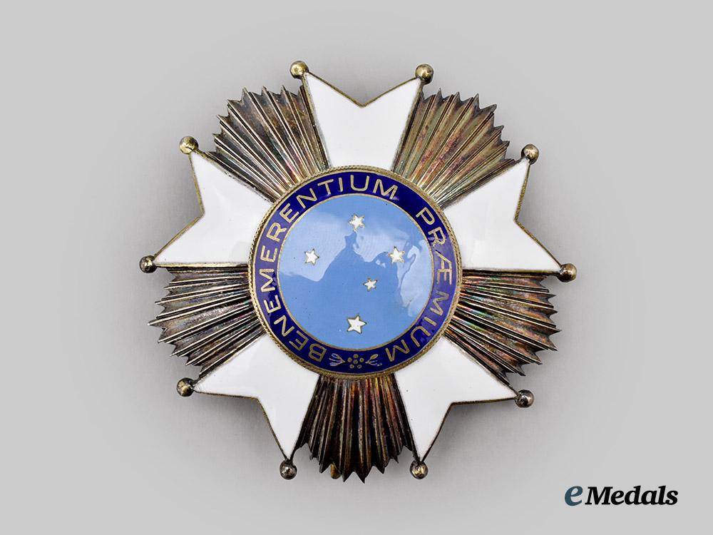 Brazil, Republic. A National Order of the Southern Cross, Grand Cross ...