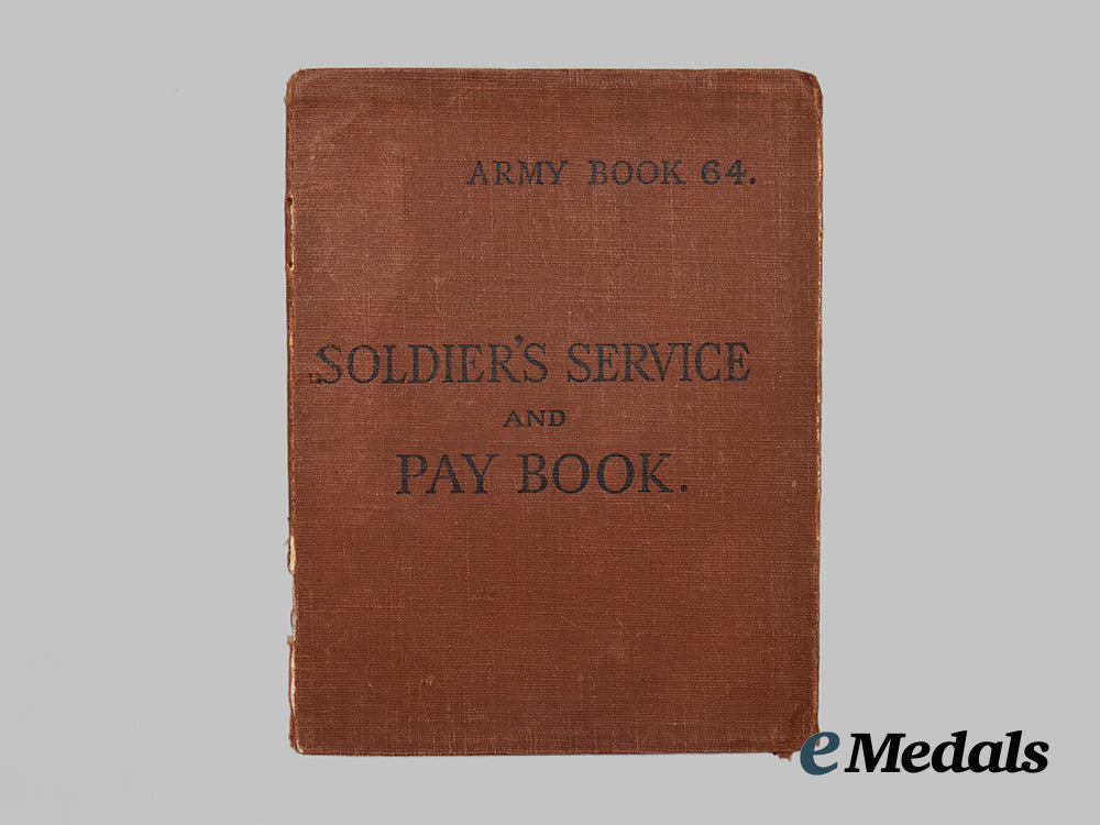 United Kingdom. A Service Book to Aircraftman 2nd Class Kovacik, R.A.F ...