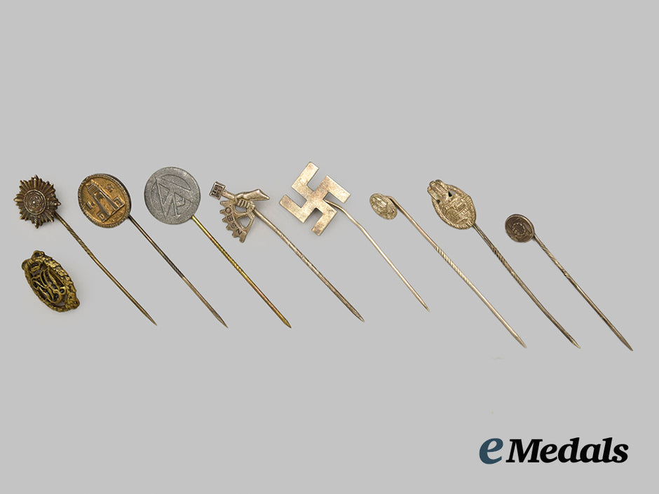 Europe-Germany-Third Reich Stickpins & Ribbon Bars-Stickpins – eMedals