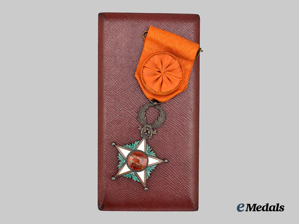 Morocco, Kingdom. An Order Of Ouissam Alaouite (Aka Sharifian Order Of ...