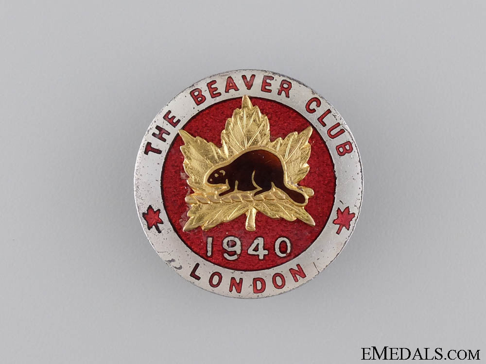 A 1940 London Beaver Club Badge – eMedals