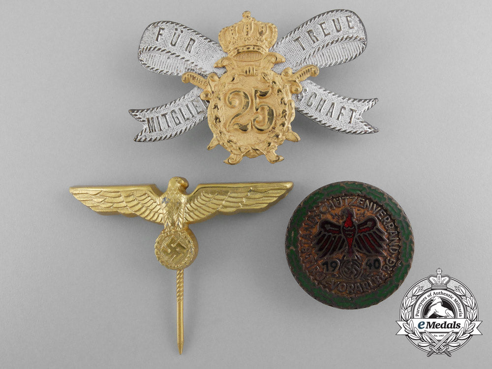 Three German Badges And Insignia – eMedals