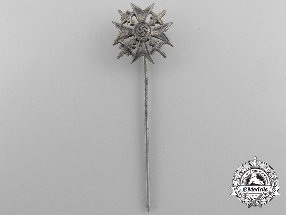 A Miniature Stickpin Spanish Cross In Silver – eMedals