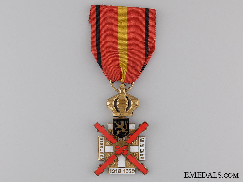 A Belgian Cross For The Occupation Of The Rhineland – eMedals