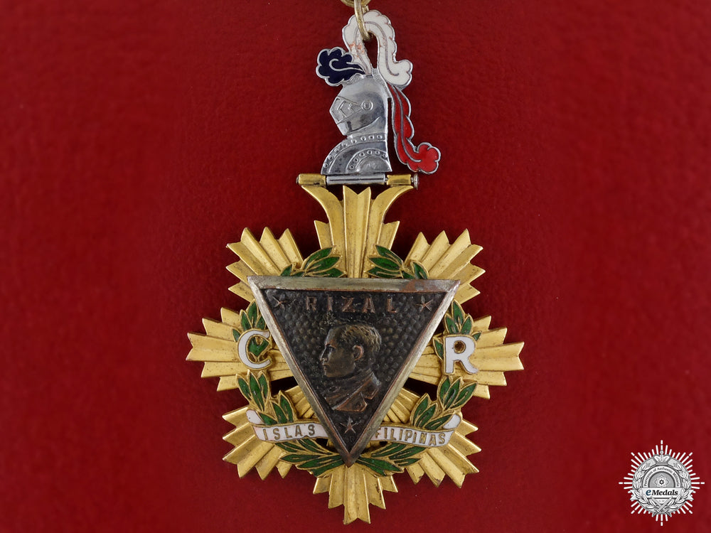 Philippines, Republic. An Order Of The Knights Of Rizal, Commander, By ...