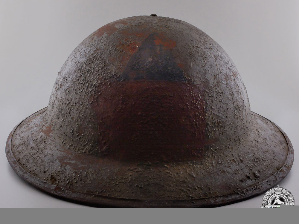 A First War Canadian 3Rd Battalion Marked Helmet – eMedals
