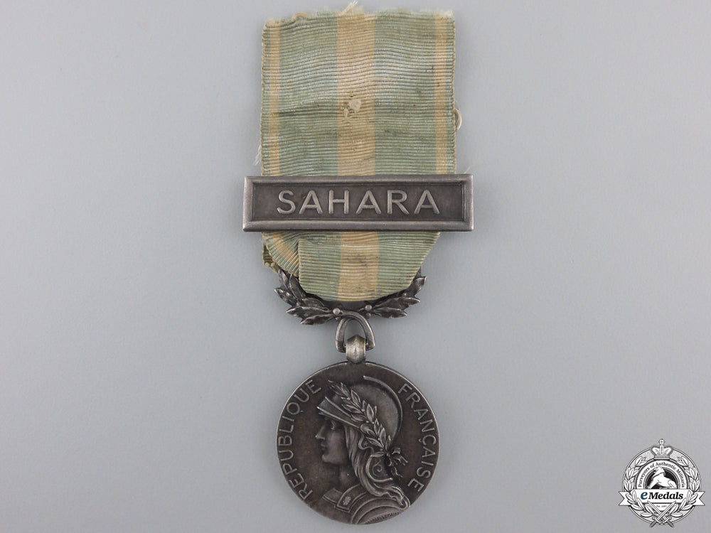 A French Colonial Medal For Sahara Service – eMedals