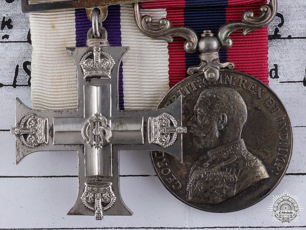 A Military Cross & D.c.m. Pair To Sergeant Major Bowden Rfa – eMedals