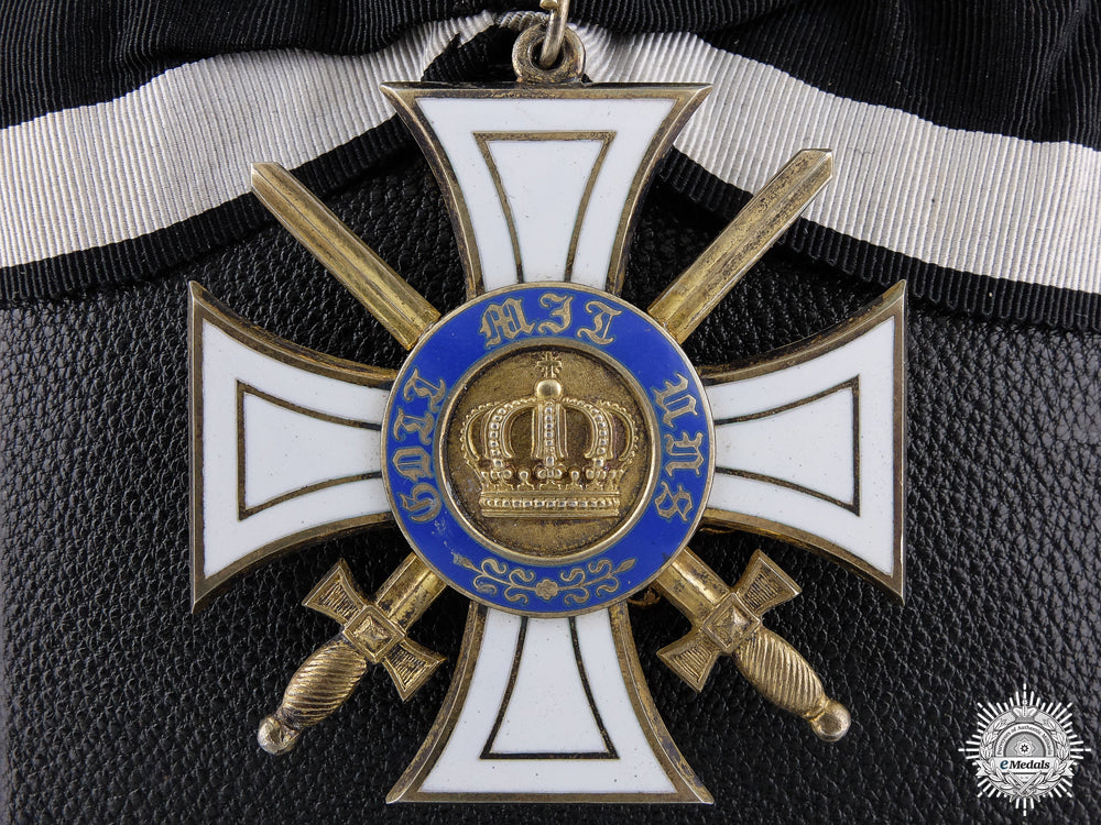 A Prussian Order Of The Crown With Swords By Wagner – eMedals