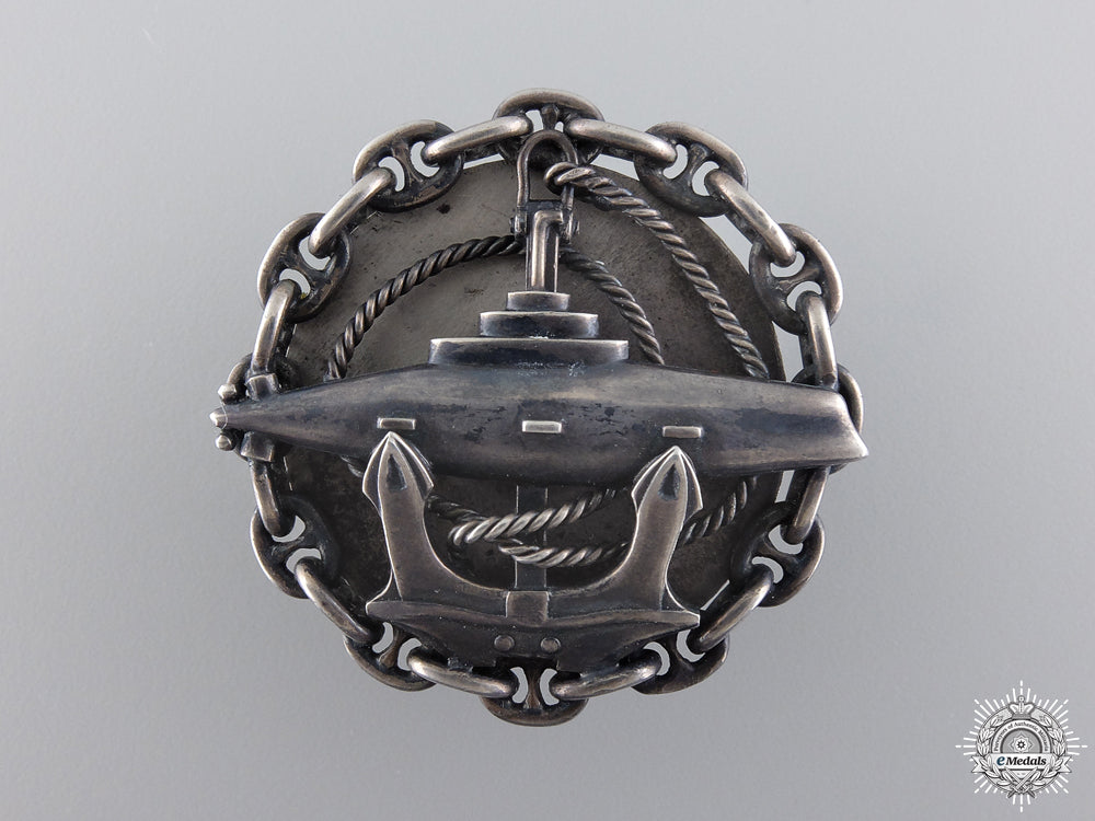 A Rare Russian Imperial Submarine Badge In Silver – eMedals