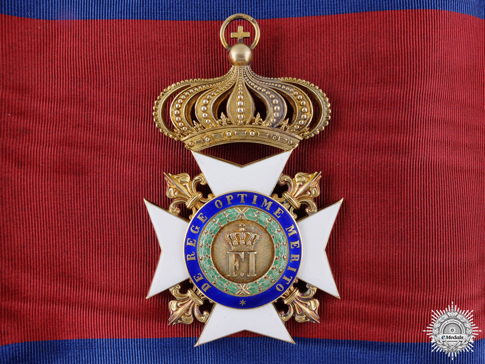 A Royal Order Of Francis I; Grand Cross By Rothe – eMedals