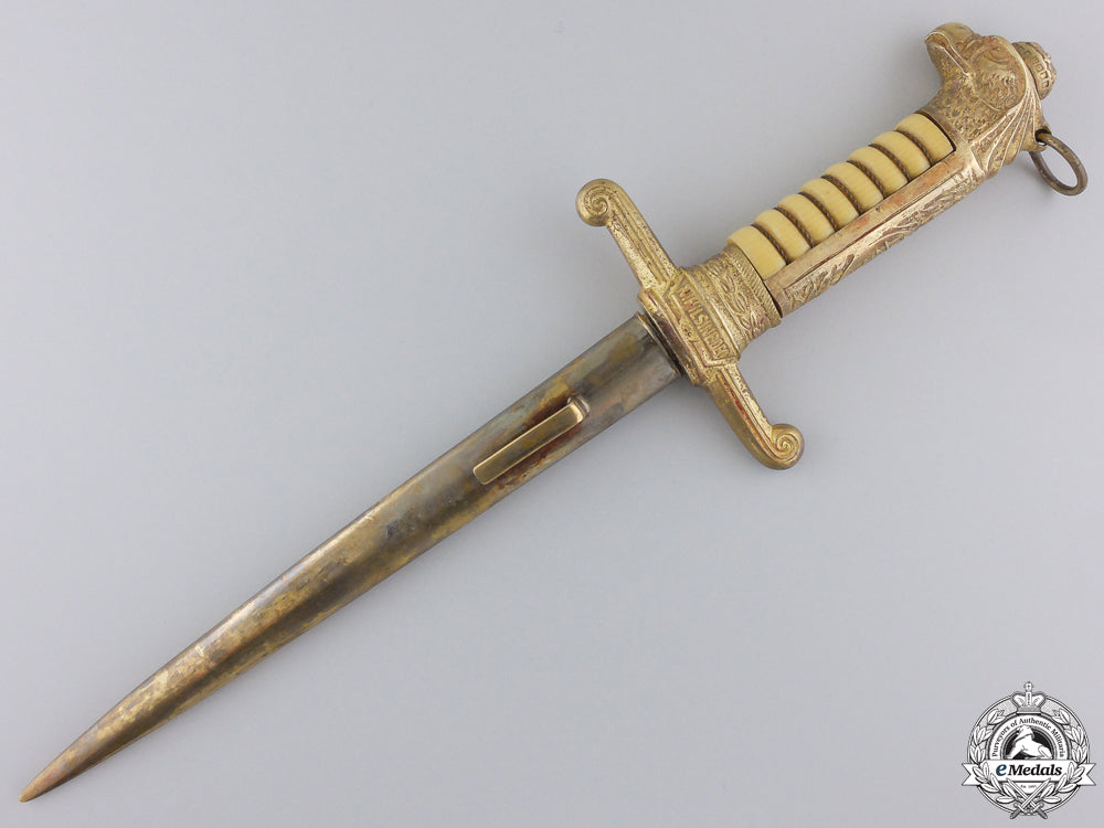 A Royal Romanian Army General's Dagger By F.w. Holler Solingen – eMedals