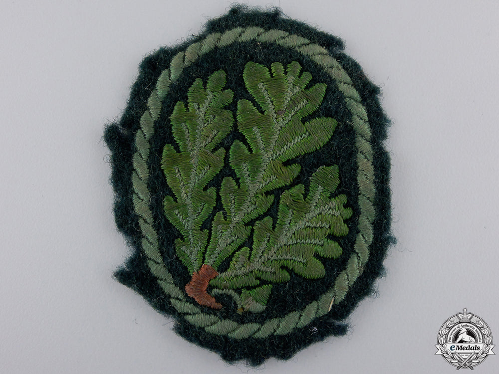 A Uniform Removed German Jager Regiment Cloth Patch – eMedals