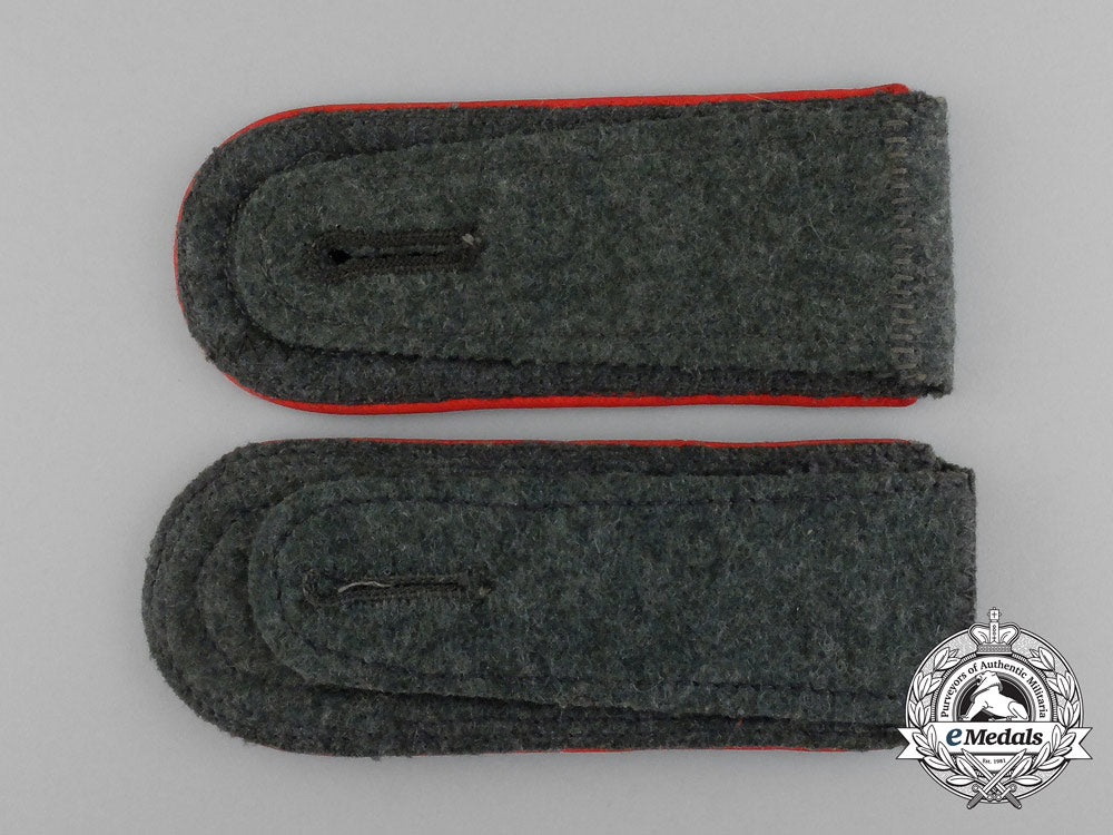 A Mint Pair Of Wehrmacht Artillery Unterfeldwebel Rank Shoulder Boards ...