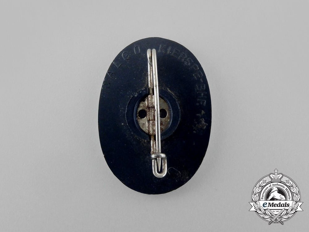 A Third Reich Period Gau Kurhessen Kdf Event Badge By Walgo Of Kierspe ...