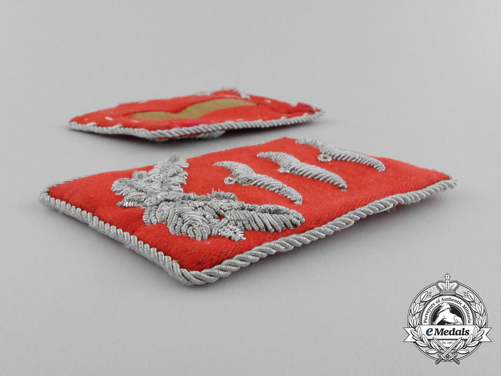 A Mint And Unissued Set Of Luftwaffe Flak Personnel Hauptmann Rank Col ...