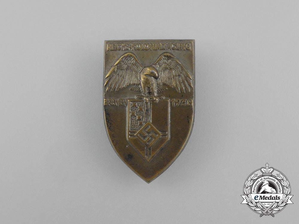 A 1938 Bremen National Colonial Exhibition Badge – eMedals