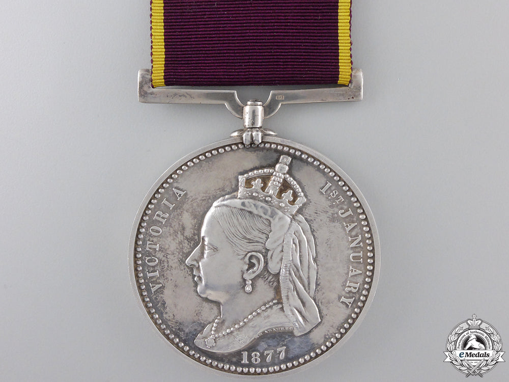 An 1877 Empress Of India Medal – eMedals
