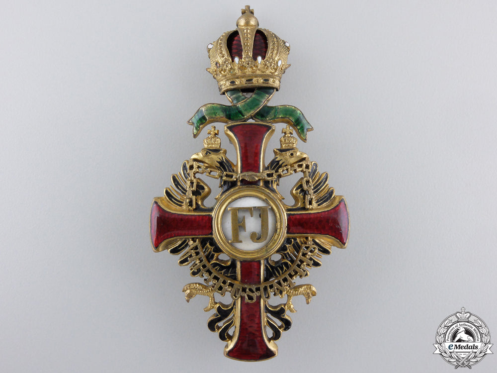 An Austrian Order Of Franz Joseph; Officer’s Cross By Vinc Mayer – eMedals
