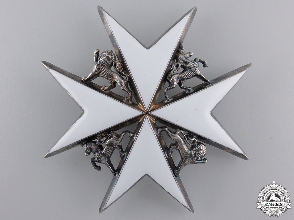 An Order Of St. John; Commander Breast Star – eMedals