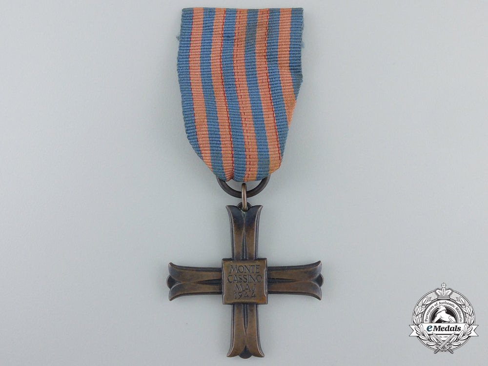 A Polish Commemorative Cross Of Monte Cassino – eMedals