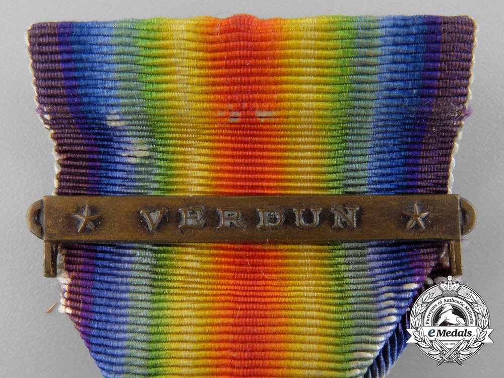 A First War American Victory Medal With Unofficial Verdun Clasp – eMedals
